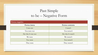 Past simple | PPTX
