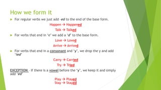 Past simple | PPT