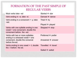 Past simple | PPT