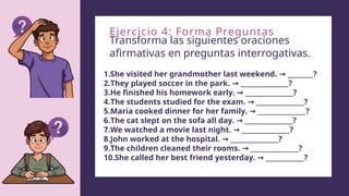 Comprehensive Guide to Past Simple Tense in English Grammar | PPTX