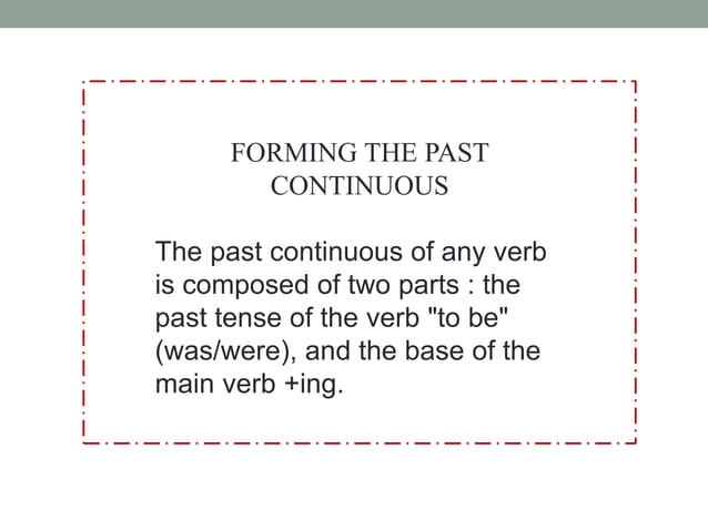 Past simple past prograssive-time clause | PPTX