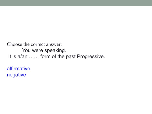 Past simple past prograssive-time clause | PPTX