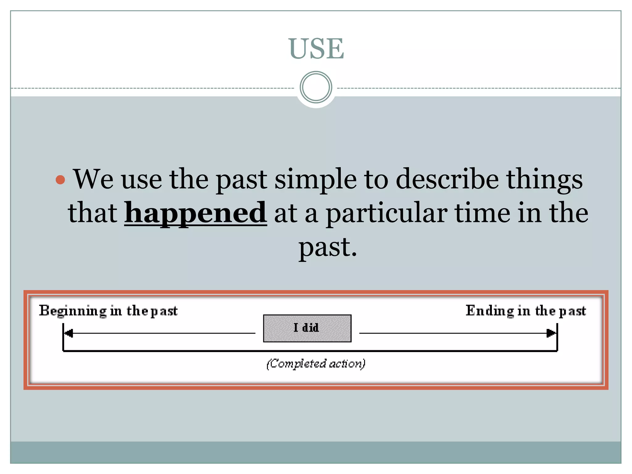 Past simple - Regular verbs | PPTX