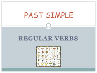 Past simple - Regular verbs | PPTX