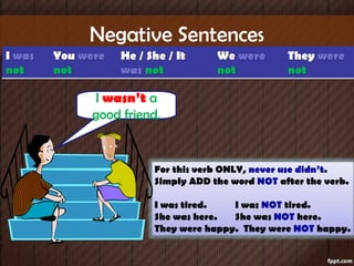 Past simple theory | PPT