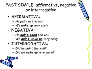Past simple for esl students.... (1).ppt
