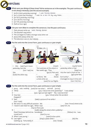 Past simple and continuous | PDF