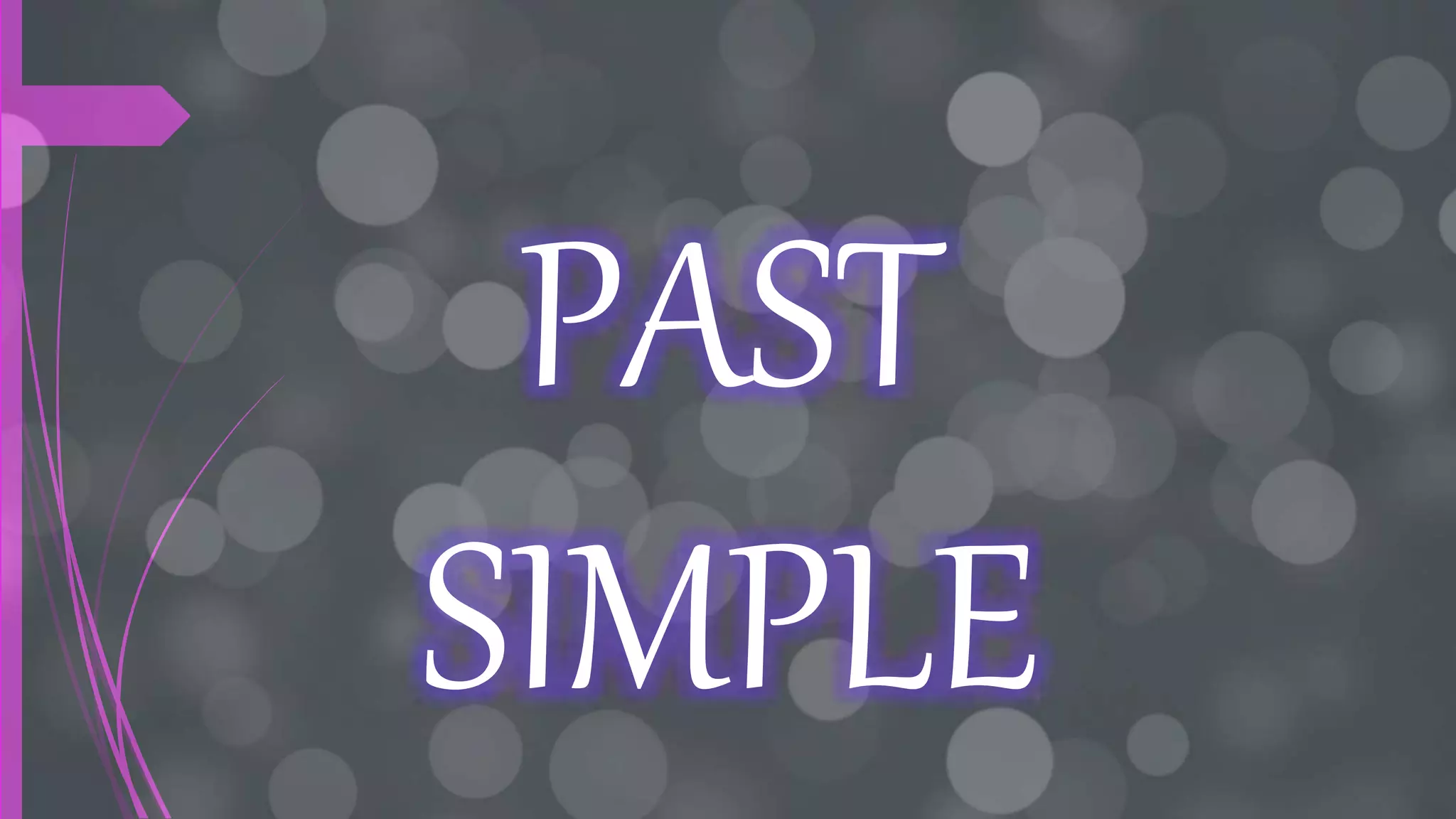 Past simple and participle with activities | PPTX