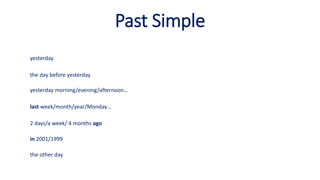 Past simple and present perfect | PPTX