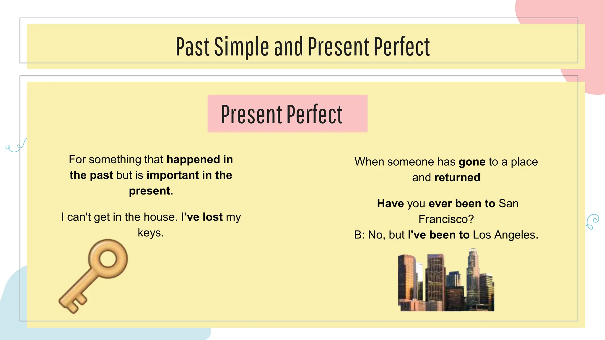 Past simple and present perfect intermediate lesson. .pptx