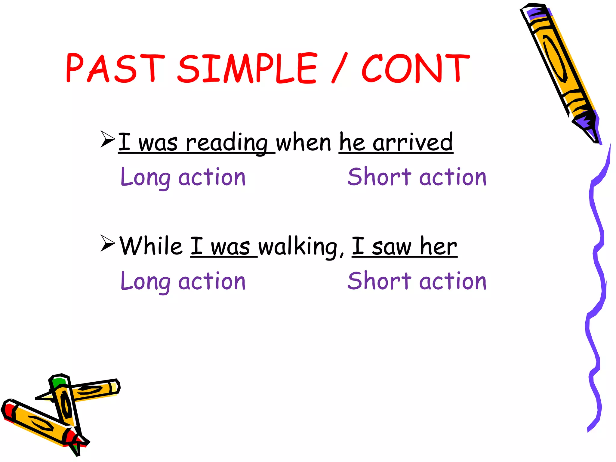 Past Simple & Past Cont. | PPT
