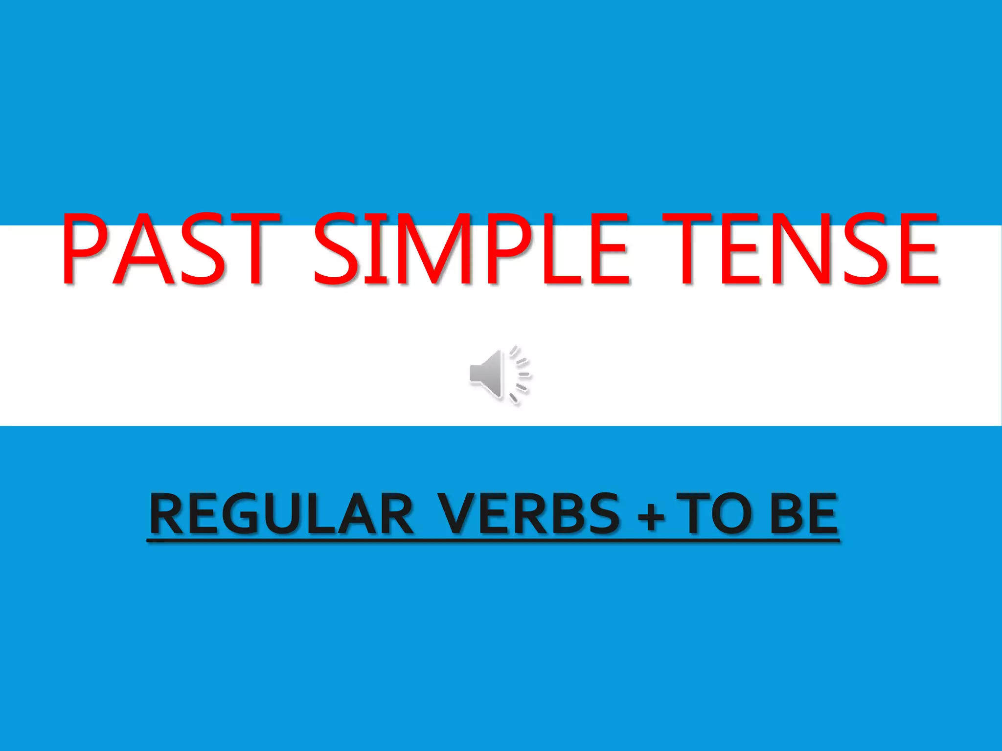 Past simple exercise (regular verbs) | PPT