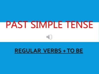 Past simple exercise (regular verbs) | PPT