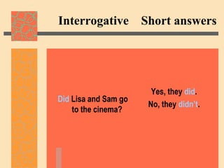Past simple (neg. & int.) | PPT