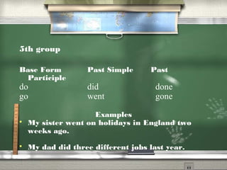 Past simple of irregular verbs | PPT
