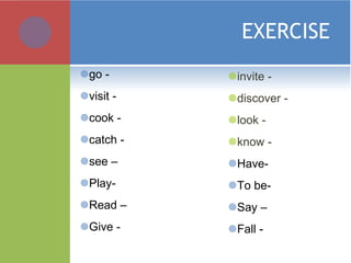 Past simple of to be | PPT