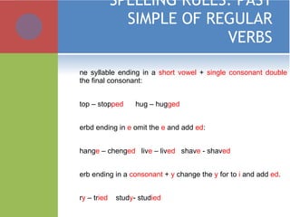 Past simple of to be | PPT