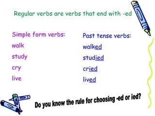 Past simple or continuous intro | PPT
