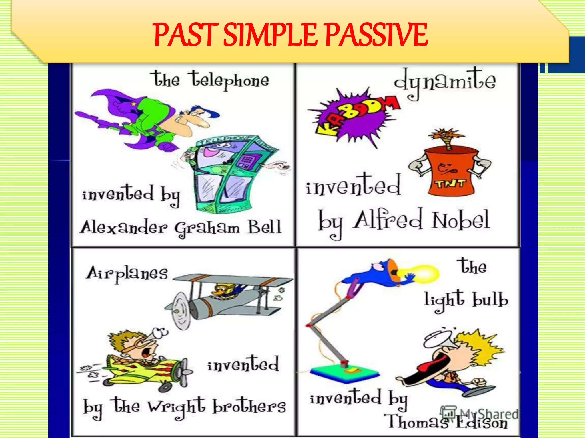 Past simple passive | PPTX