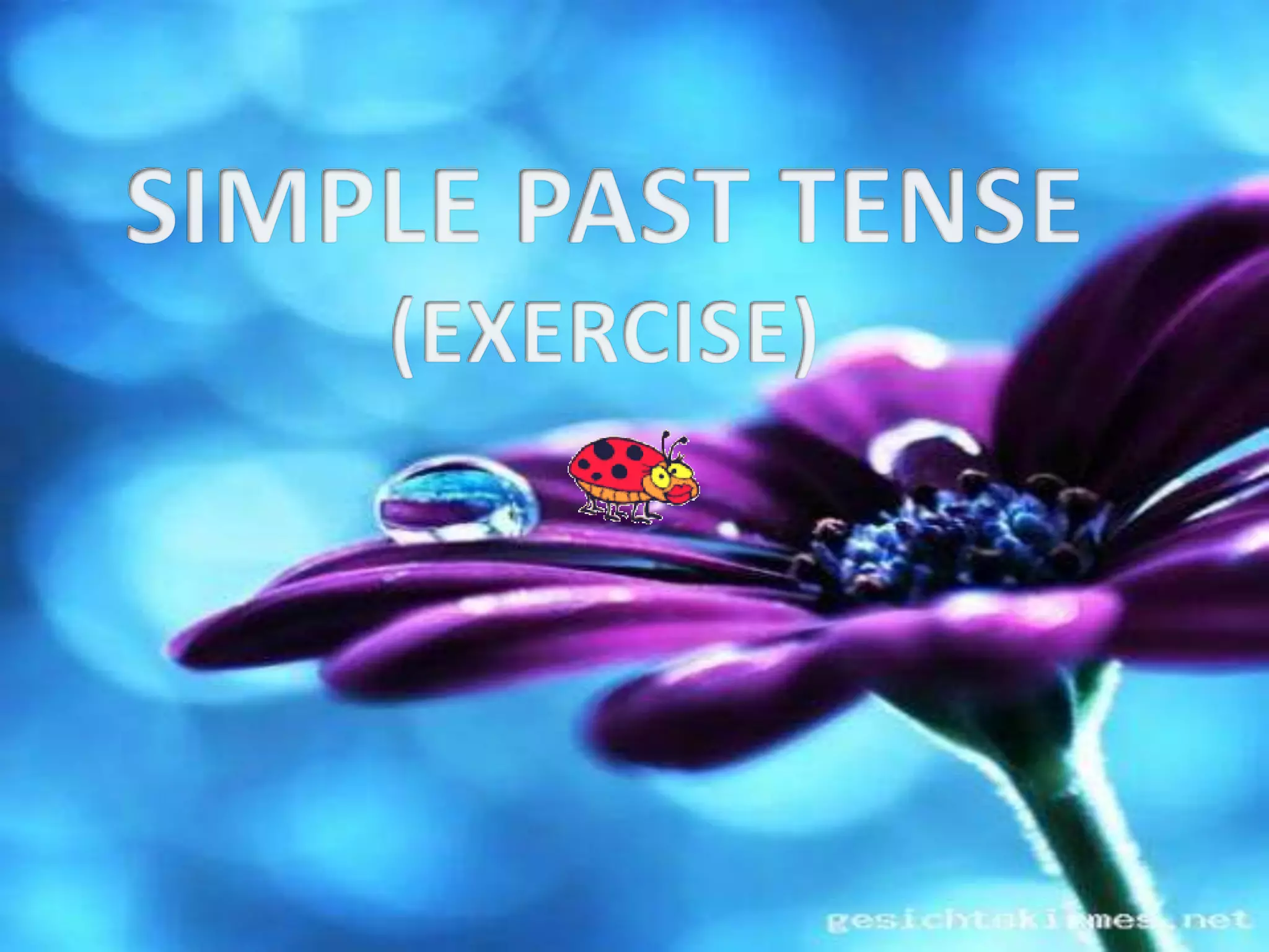 Past simple ppt | PPT