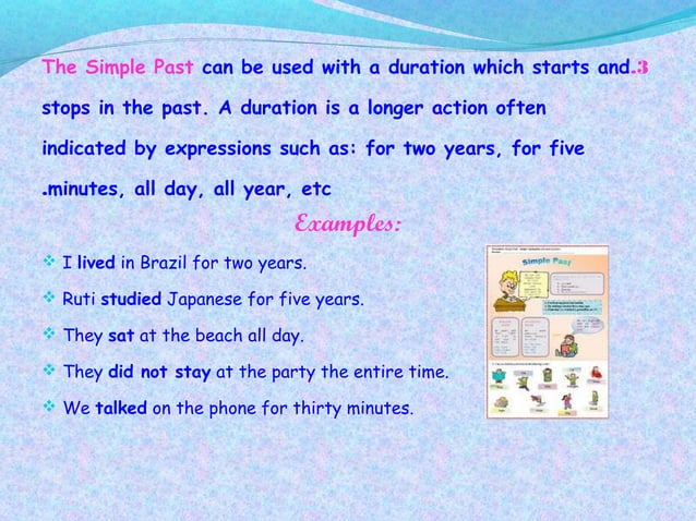 Past simple presentation | PPT