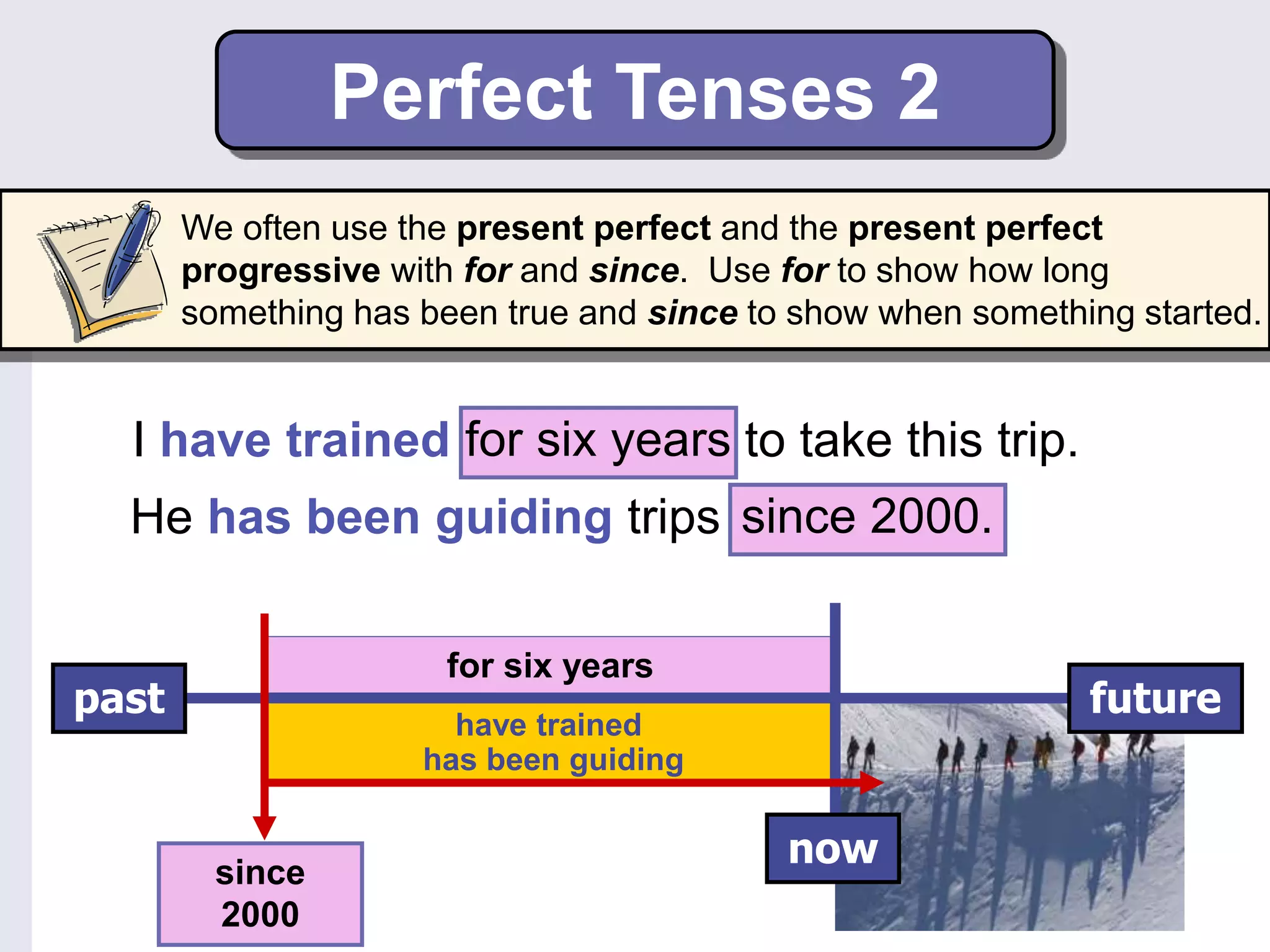 Past simple present perect pp progressive | PPT