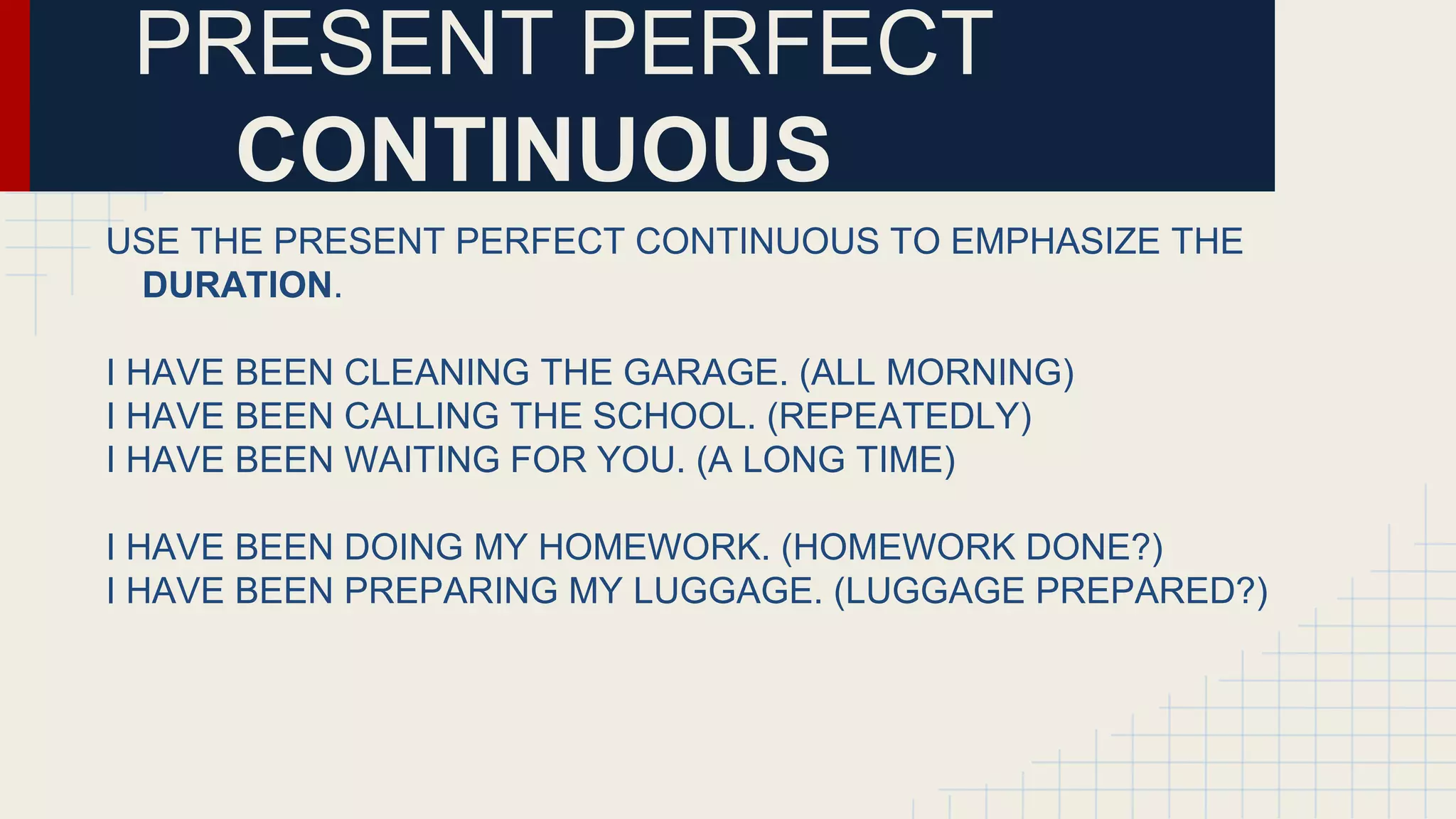 Past simple, present perfect, continuous | PPT