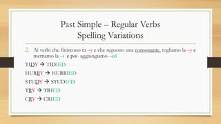 Past simple (regular verbs) | PPTX
