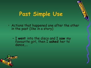 Past Simple (Regular Verbs)- Pasado Simple | PPT