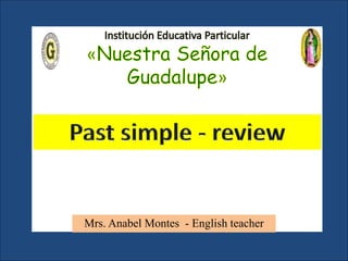 Past simple review | PPTX