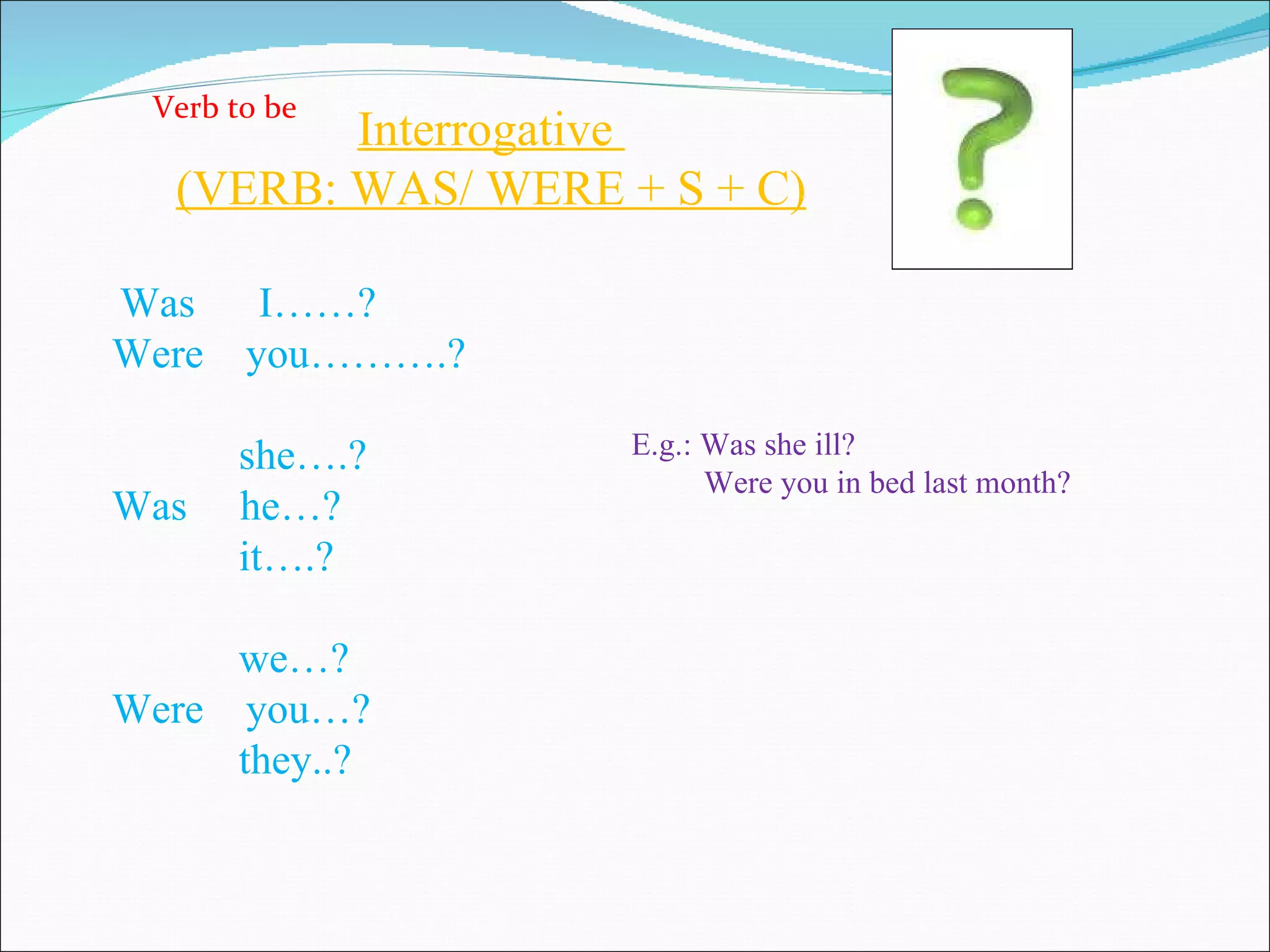 Past simple tense | PPT