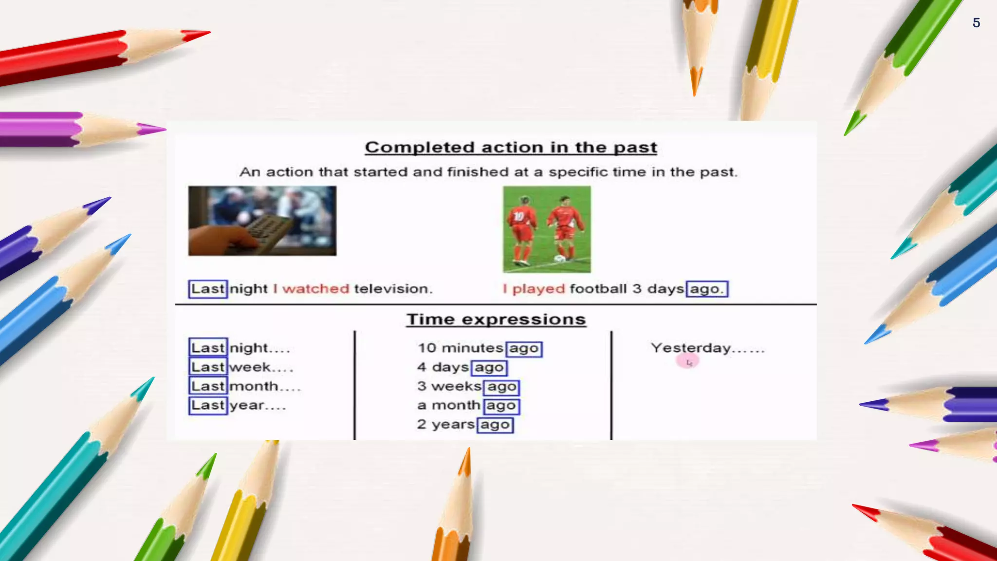 Past simple tense | PPTX