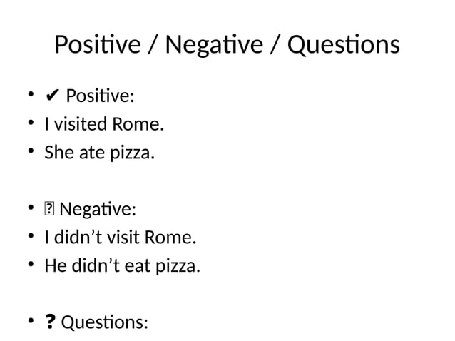"Past Simple Tense PowerPoint: Clear Grammar Rules, Examples, and ...