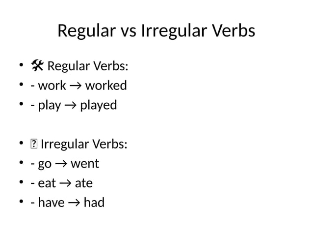 "Past Simple Tense PowerPoint: Clear Grammar Rules, Examples, and ...