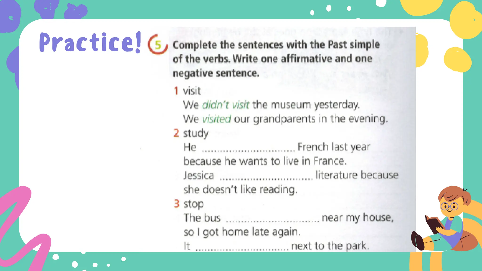Past Simple Tense Presentation - Regular - Irregular verbs | PDF