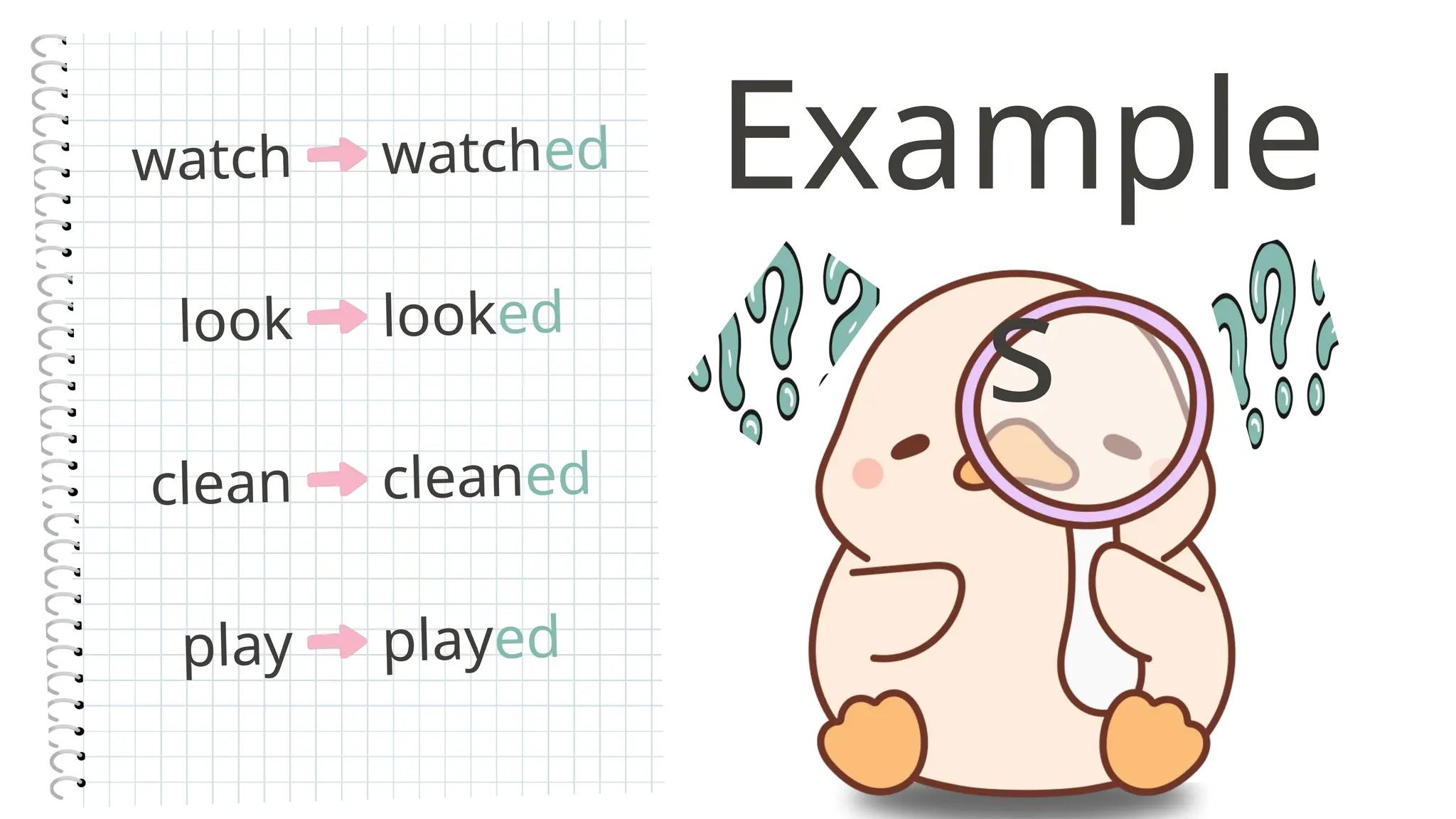 Past simple verbs presentation in pastel colours cute style.pptx