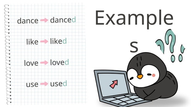 Past simple verbs presentation in pastel colours cute style.pptx