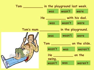 past simple with the verb to be and its forms | PPTX