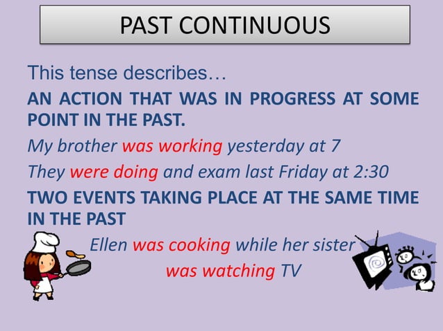 Past simple vs past continuous | PPTX