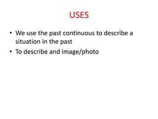 Past simple vs past continuous | PPTX