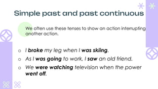 PAST SIMPLE VS PAST CONTINUOUS presntation | PPTX