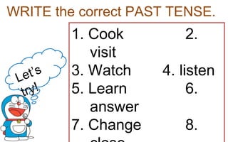 Past Simple Tense | PPT