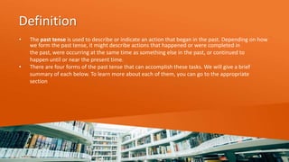 Past tense | PPT