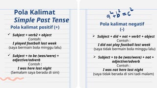 Past tense untuk conversation bahasa inggish.pptx
