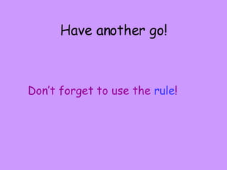 past-tense to improve english | PPT