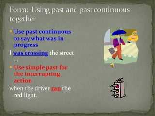 Past tenseandpastcontinuousverbs | PPT