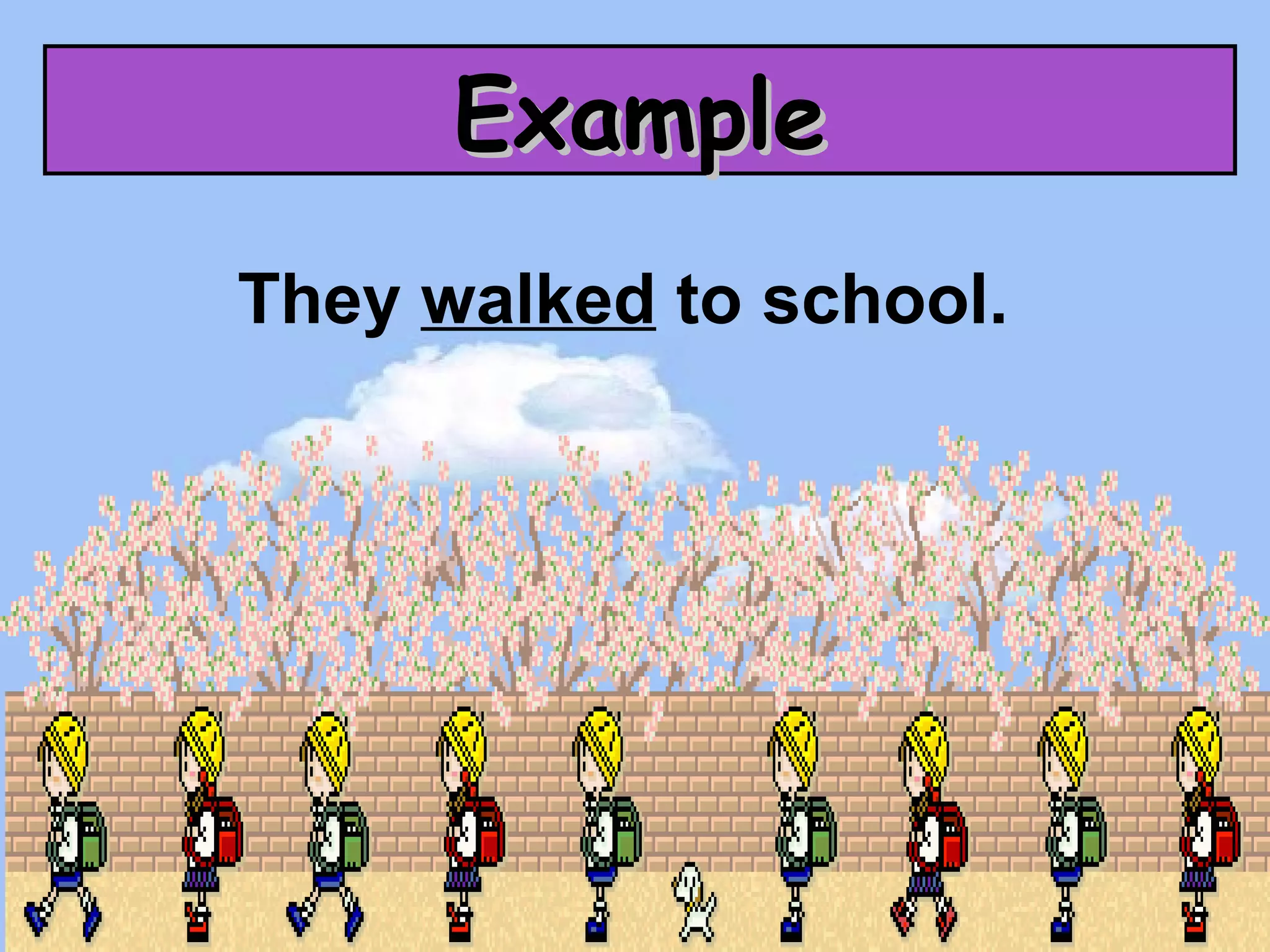 Past tense animated ppt | PPT