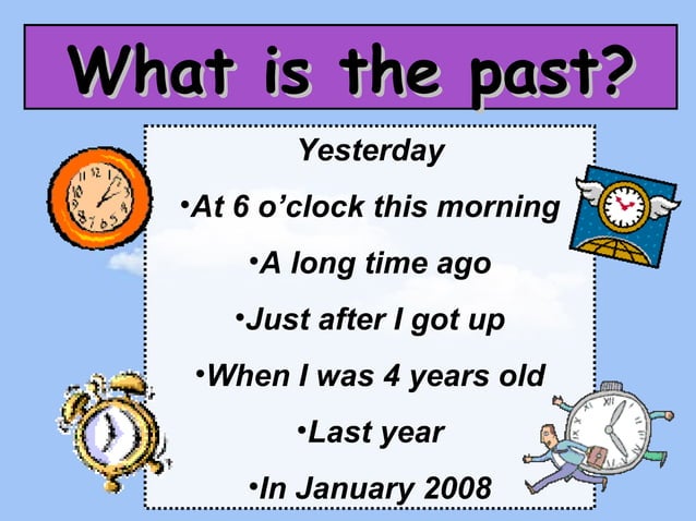 Past tense animated ppt | PPT