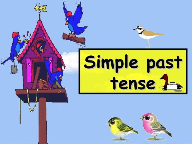 Past tense animated ppt