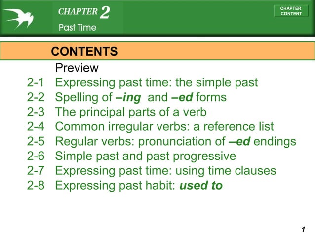 Past tense powerpoint | PPS